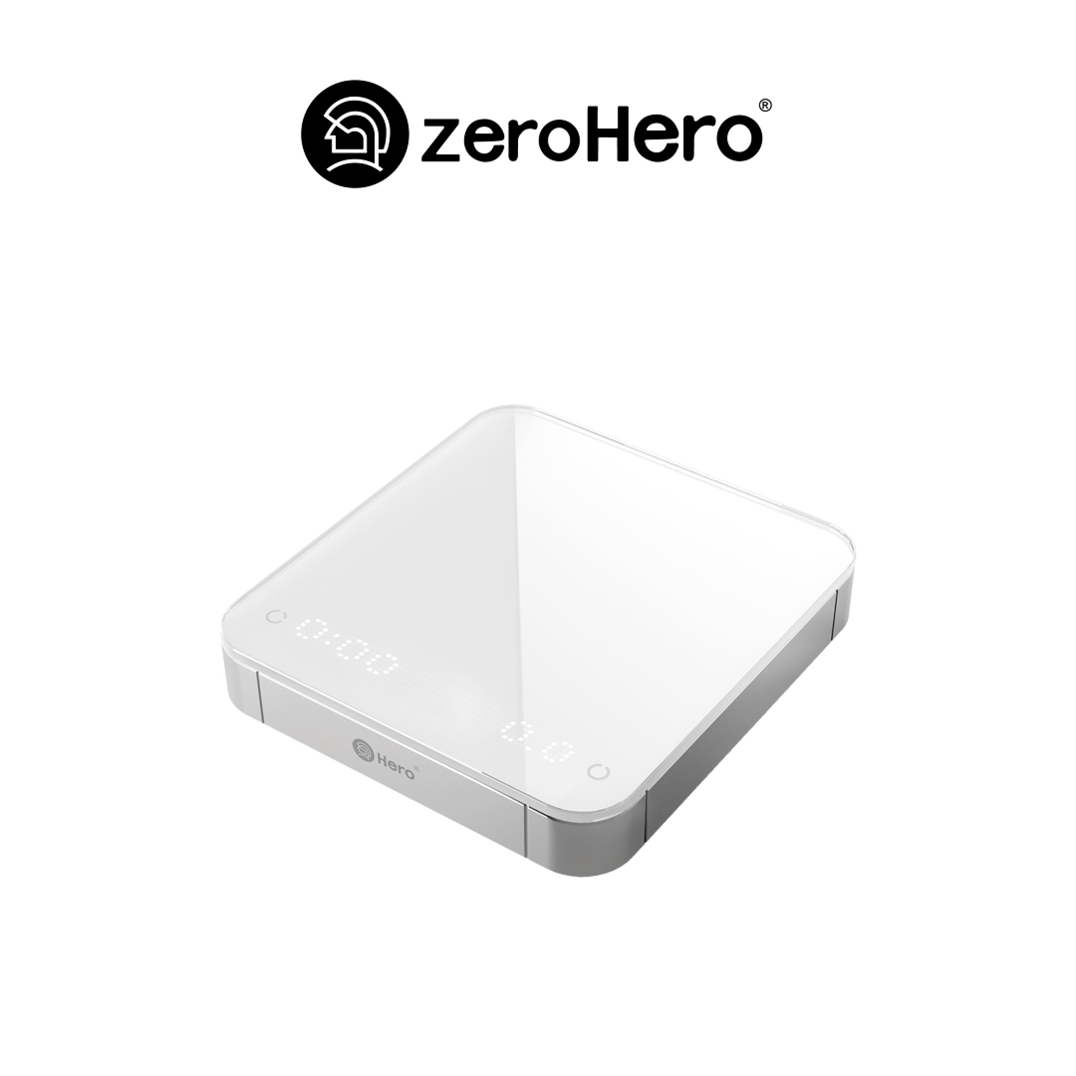 zeroHero - Coffee Scale 3.0 White - Kaffa Kaldi